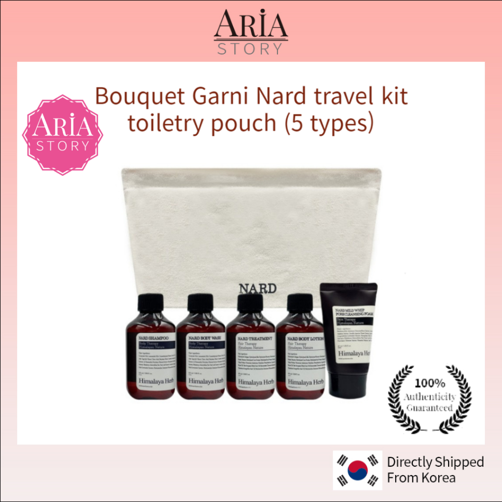 Túi đựng đồ vệ sinh du lịch Bouquet Garni Nard (5 loại) | Shopee Việt Nam