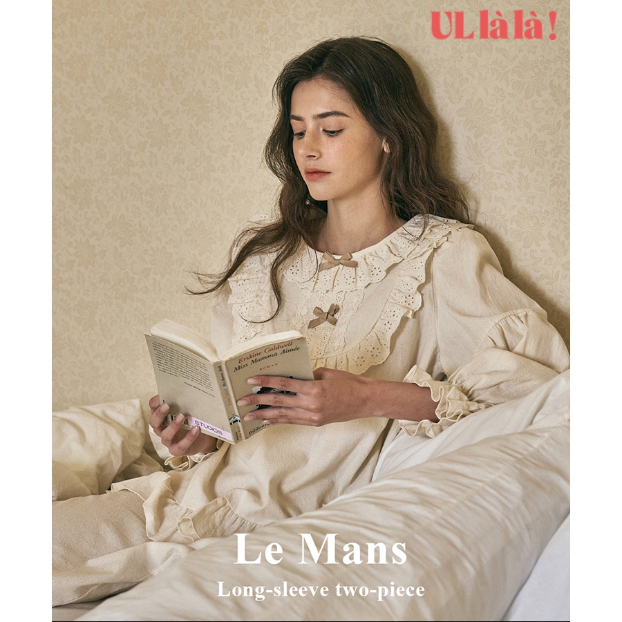 [MALL CHÍNH HÃNG] (24218WTLLN) ULLALA PYJAMAS Le Mans Bộ đồ ngủ mặc nhà ...