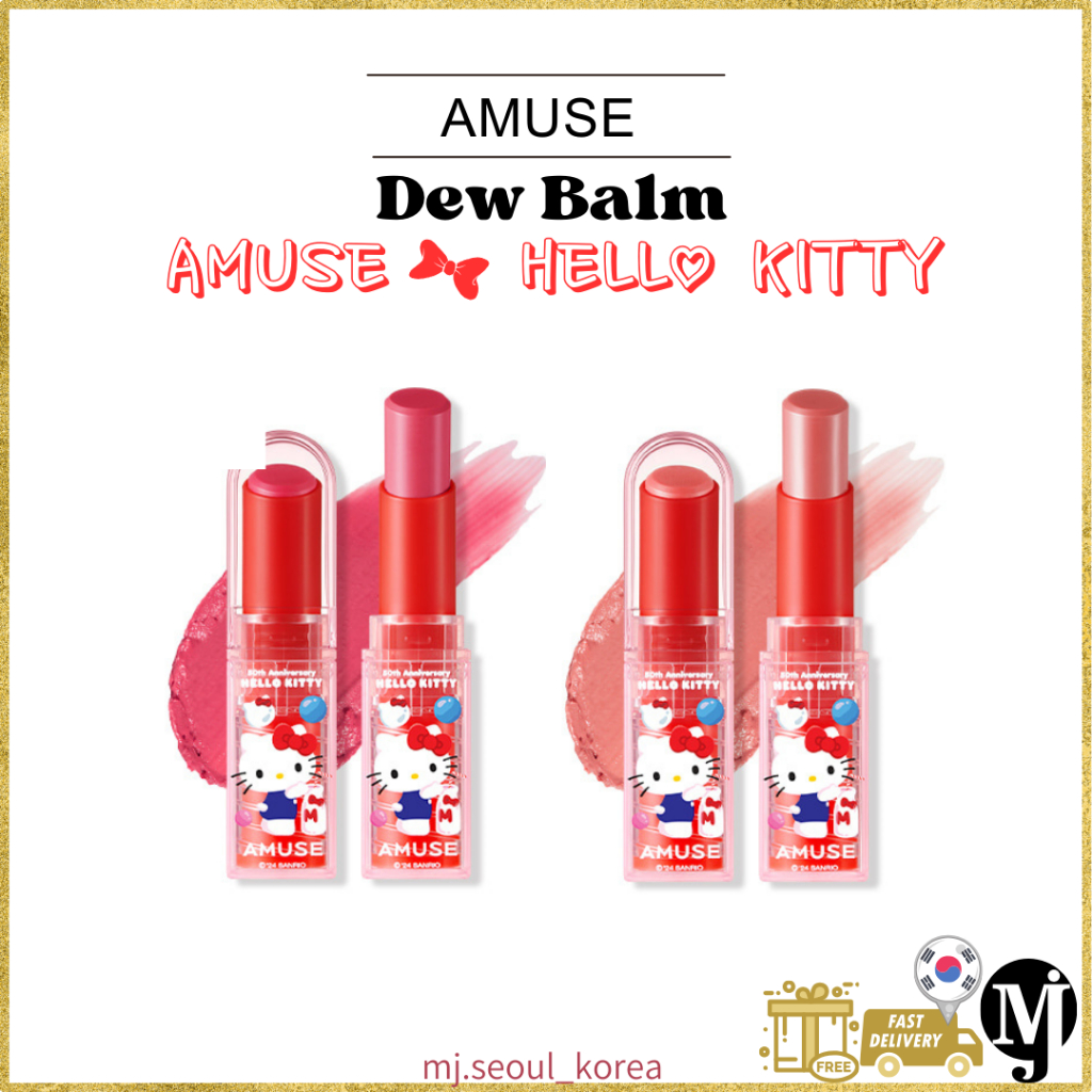 Amuse Hello Kitty Dew Balm Tint 6 màu | Shopee Việt Nam