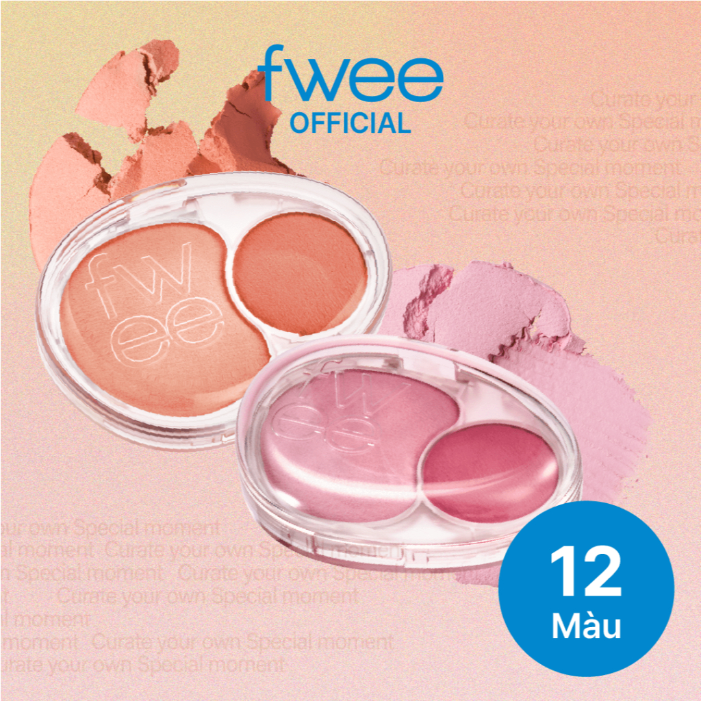 fwee - Mellow Dual Blusher (12 màu) | Shopee Việt Nam
