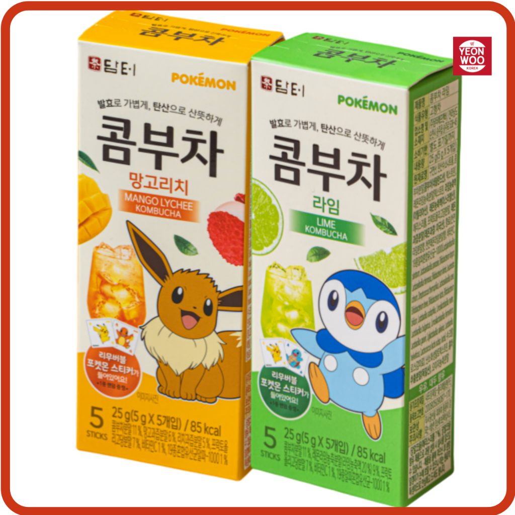 Damtuh Pokémon Kombucha mongo lychee, chanh 25g từ hàn quốc | Shopee ...