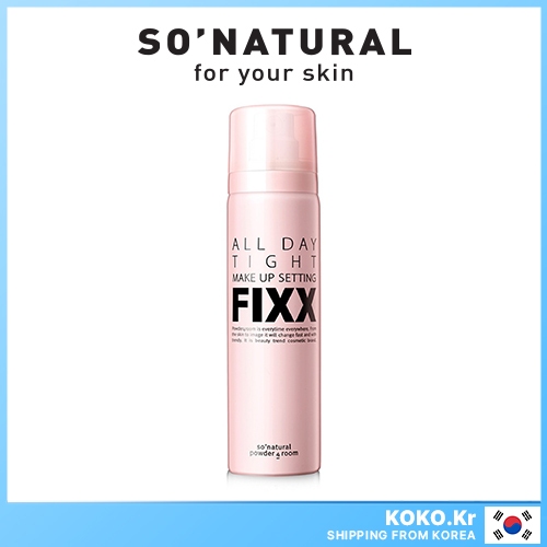 So NATURAL All Day Tight Make Up Setting Fixer 120ml với FREEBIES ...