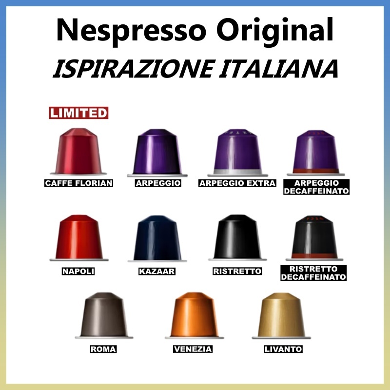 [Nespresso Original] Viên nang cà phê Ispirazione Italiana, 10 viên ...