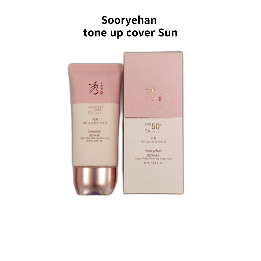 [Sooyehan] BICHAEK Jadan Rosy Tone Up Cover Sun 60 ml SPF50 + / PA + + + +#Shipped Từ Hàn Quốc ...