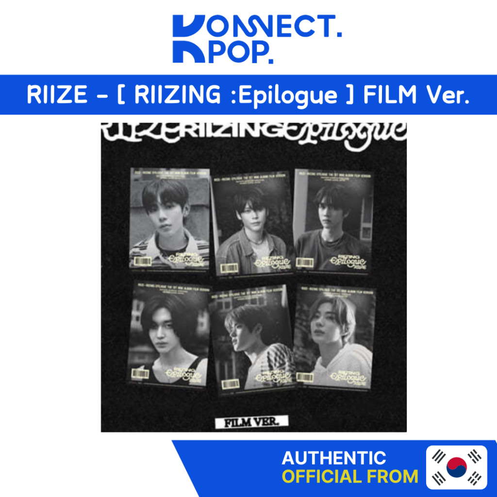 RIIZE - 1st Mini Album [RIIZING : Epilogue]_FILM ver. | Shopee Việt Nam