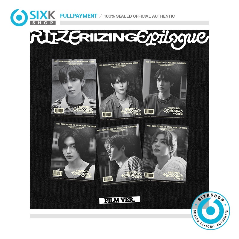 (FILM ver) RIIZE 1st Mini Album [RIIZING : Epilogue] | Shopee Việt Nam