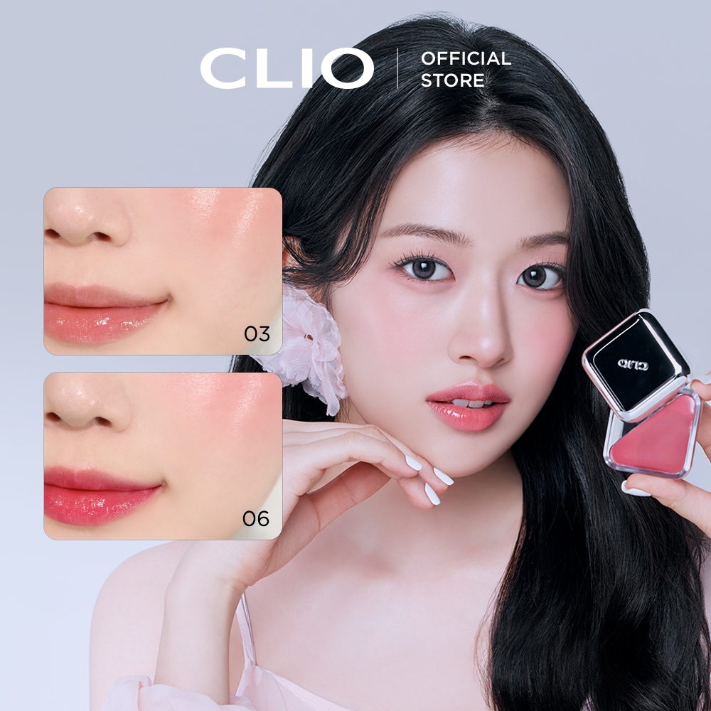 CLIO [Cio] Essential Lip Cheek Tap | Shopee Việt Nam