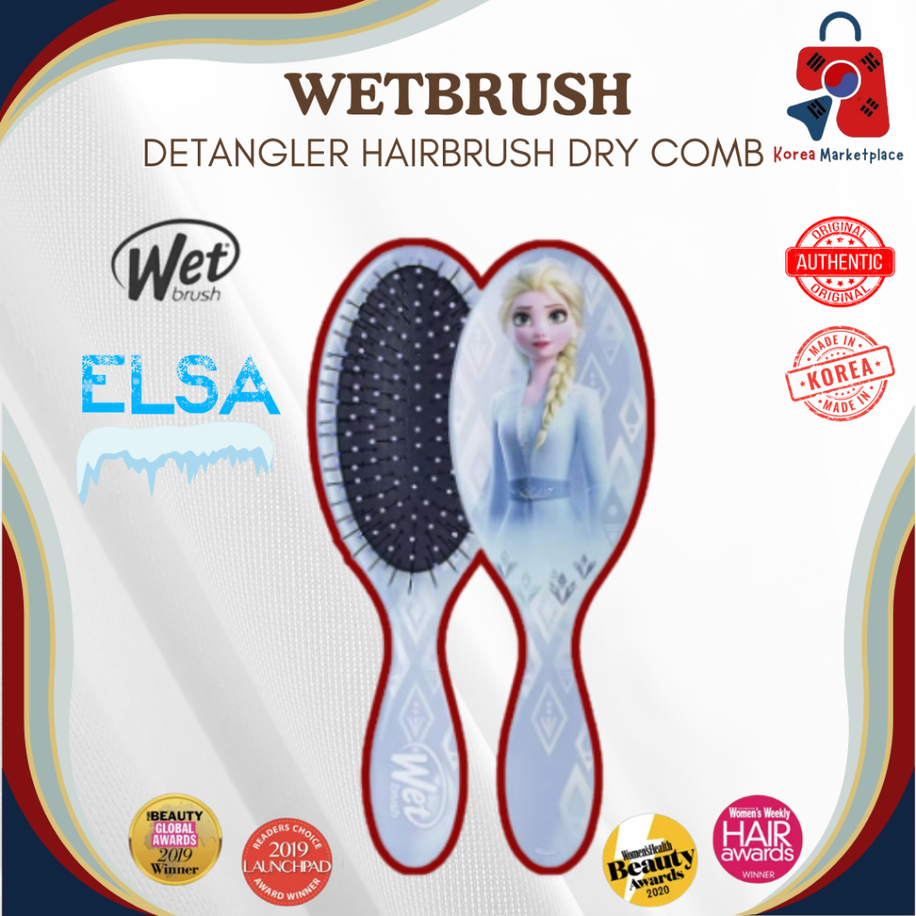 ★Xe TẢI★ Lược chải tóc DeTangler Disney Elsa chính hãng | Shopee Việt Nam