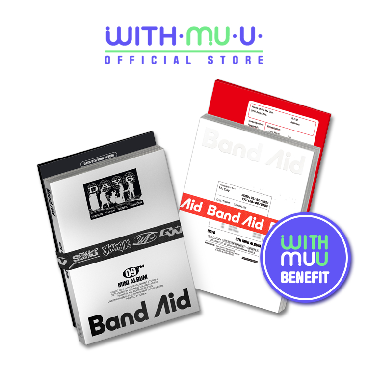 Album JYP Entertainment DAY6 [BAND AID] 9th Mini Album Standard Ver ...