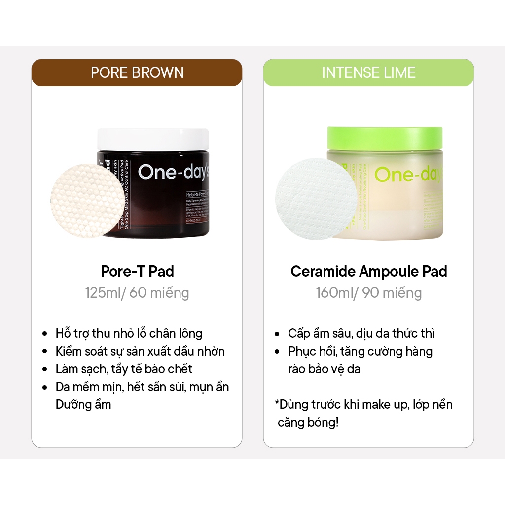 [Toner Pad]{REFILL} Bông Đắp Toner Thuần Chay Dịu Da/ Giảm Mụn | ONE ...