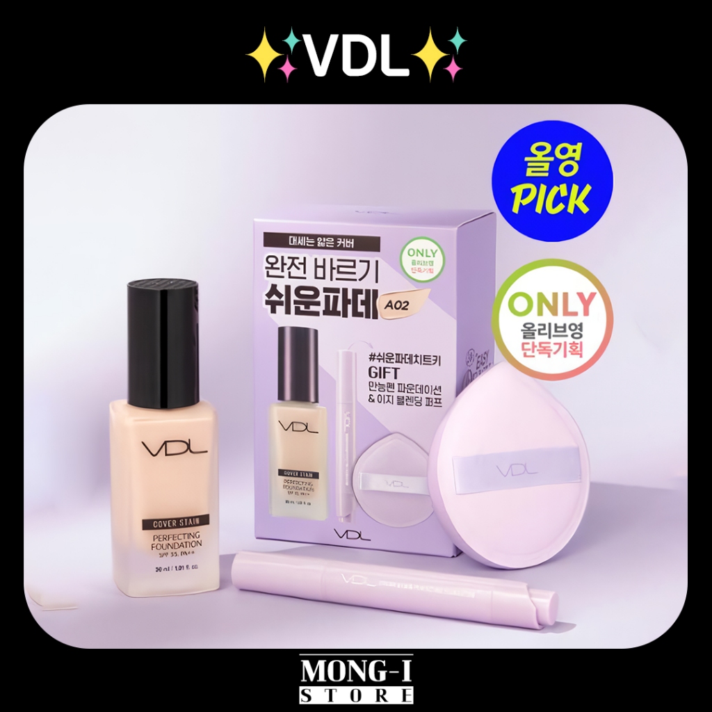 Vdl Kem nền phủ vết bẩn 30mL (SPF35, PA + +) | Shopee Việt Nam