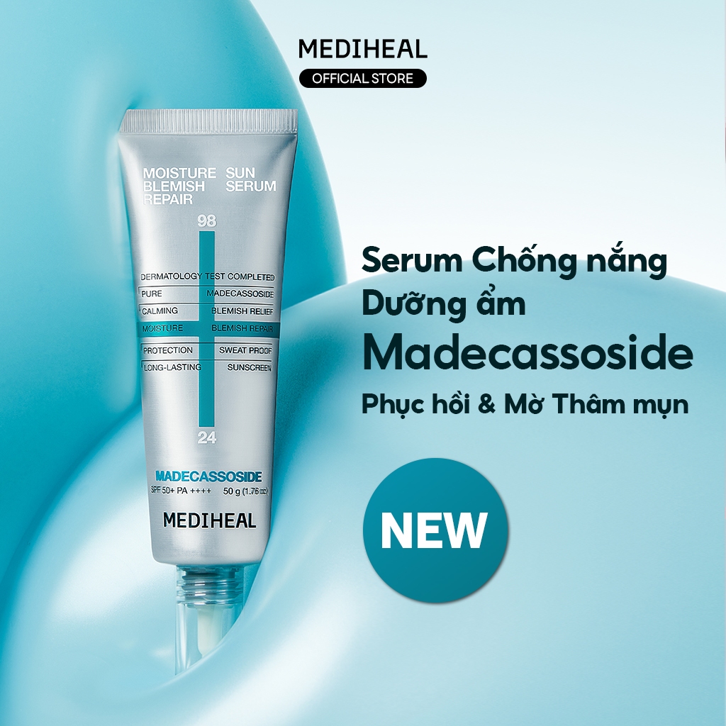 [MỚI / MEDIHEAL] Madecassoside Moisture Sun Serum Blemish Repair (50g) | Shopee Việt Nam