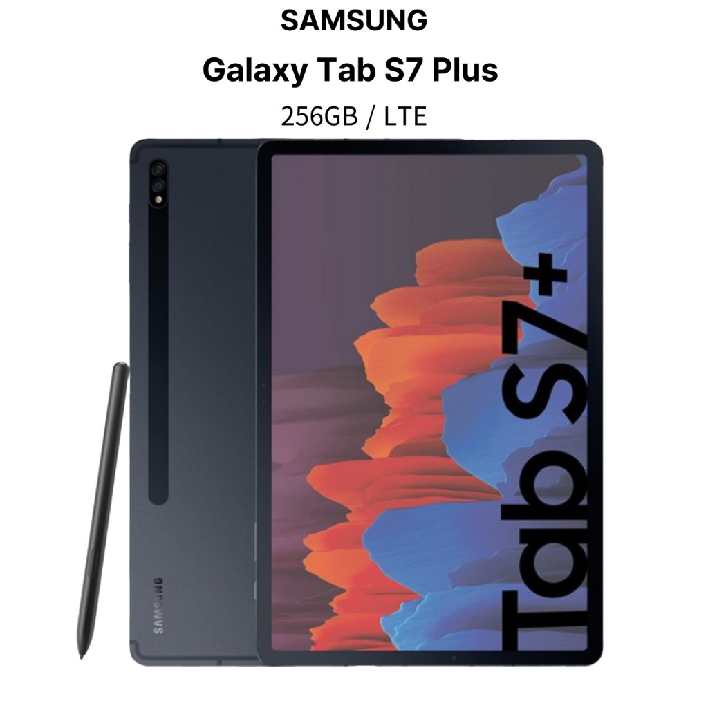 Đã qua sử dụng] Máy tính bảng học tập Samsung Galaxy Tab S7 Plus RAM 8GB, ROM 256GB LTE / SM ...