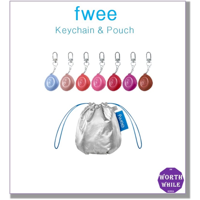 Fwee Lip Cheek Pudding Pot Móc khóa & Túi | Shopee Việt Nam
