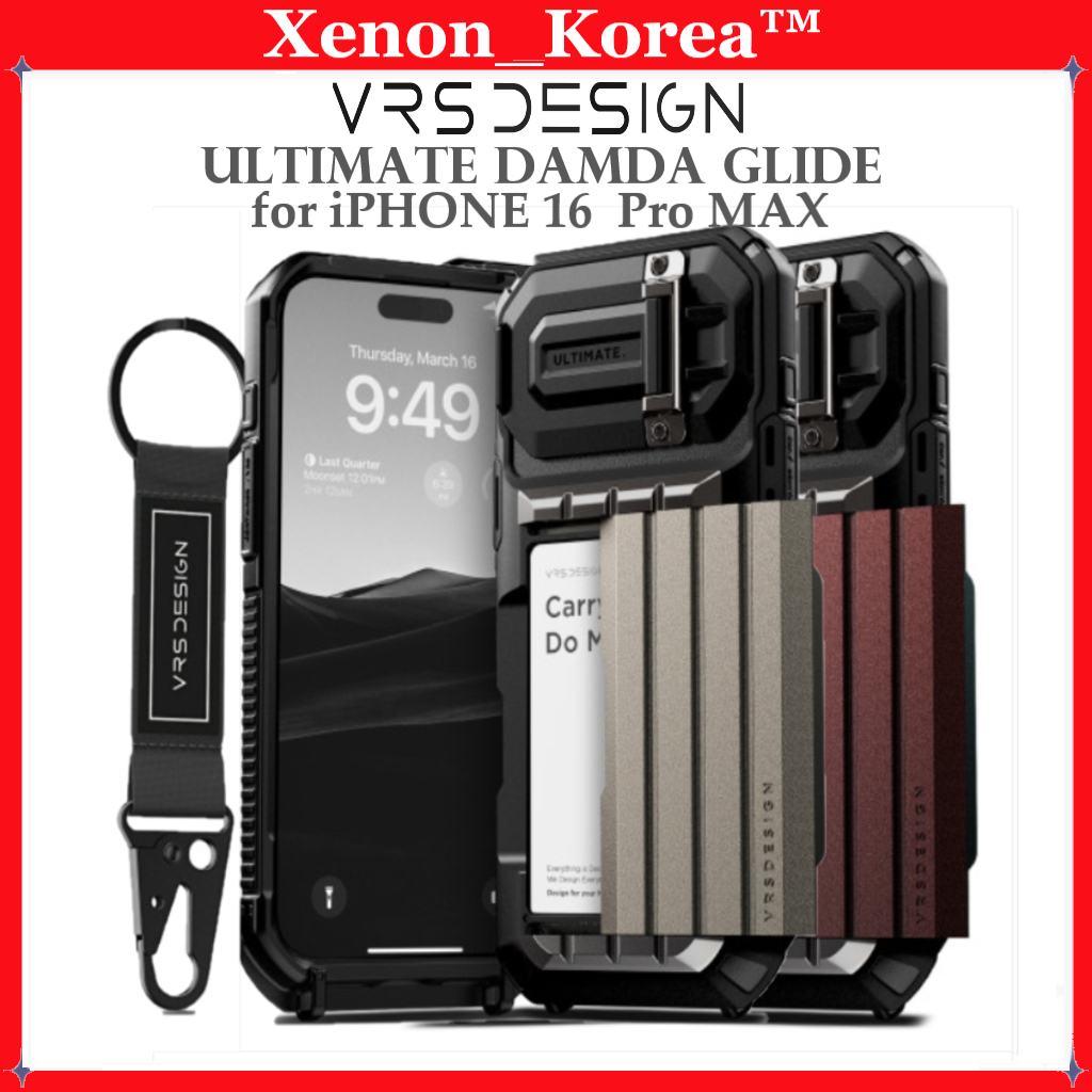 [Thiết KẾ VRS] TRƯỜNG HỢP ĐIỆN THOẠI GLIDE ULTIMATE DAMDA cho iPHONE 16 ...