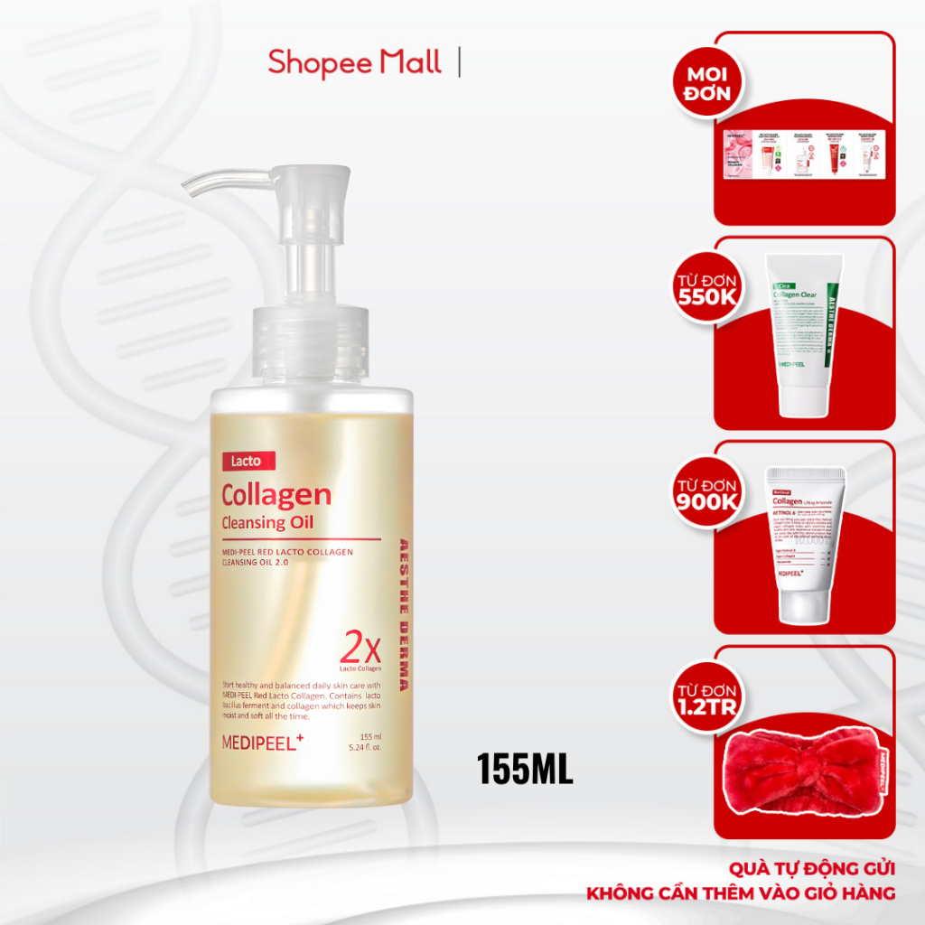 Dầu tẩy trang Red Lacto Collagen 2.0 155ml | Shopee Việt Nam