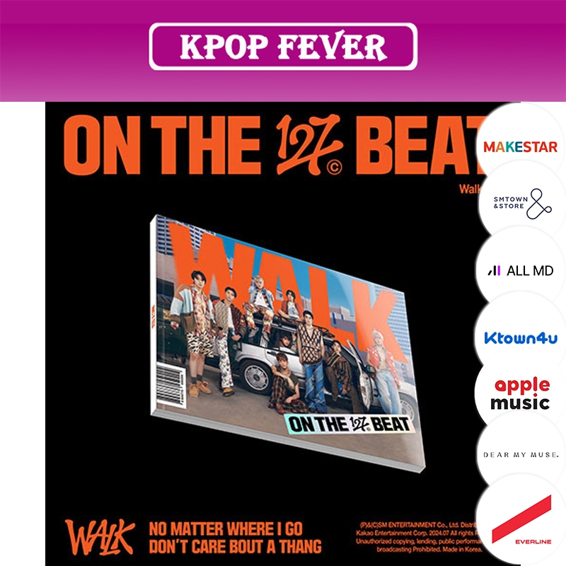 NCT 127 - The 6th Album [ WALK ] Walk Ver + POB | Shopee Việt Nam