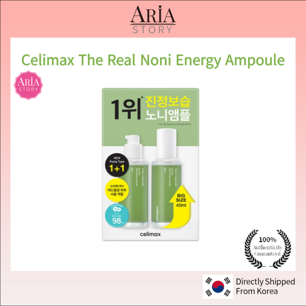 Celimax The Real Noni Energy Ampoule phiên bản 80ml (40ml + 40ml) | Shopee Việt Nam