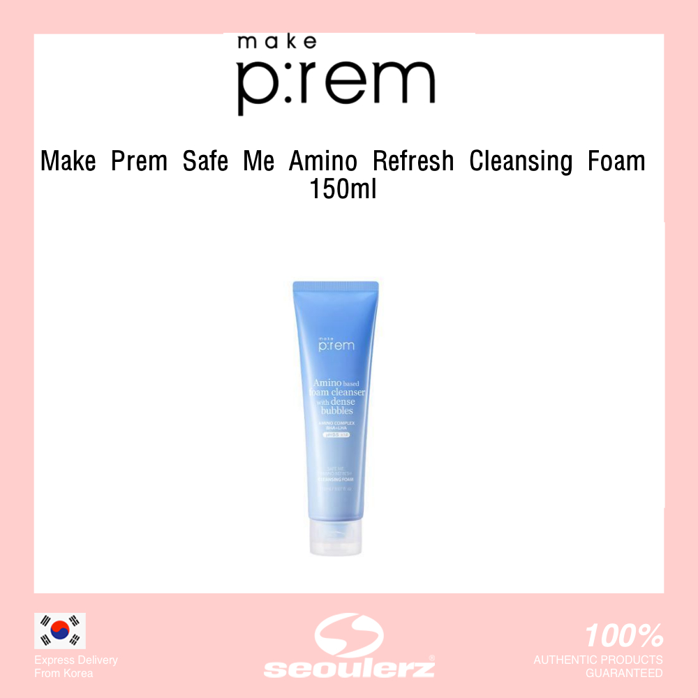 [Make p: rem] Sữa rửa mặt Make Prem Safe Me Amino Refresh 150ml ...