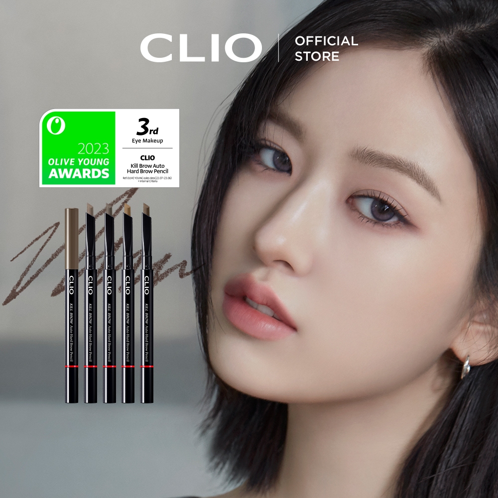 [CLIO] Bút chì kẻ mày tự động Clio (24AD) 0.31g Không có bộ phận vẽ ...