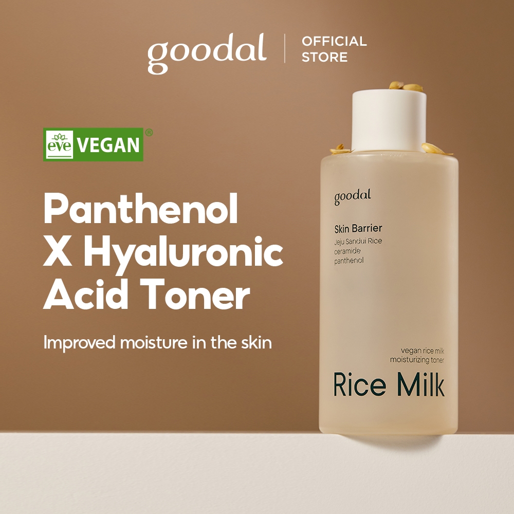 [GOODAL] Toner sữa gạo Vegan dưỡng ẩm cho da được chứng nhận 250ml ...