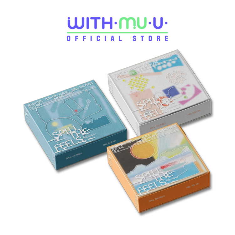 Album Hybe Labels SEVENTEEN 12th Mini Album [SPILL THE FEELS] | Shopee ...