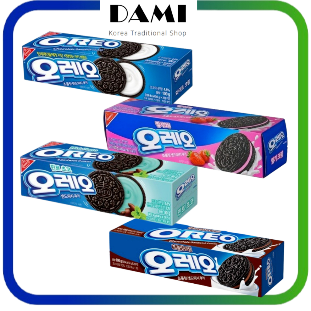 Bánh quy bánh Sandwich sô cô la Dongseo OREO [Snack Hàn Quốc] | Shopee ...