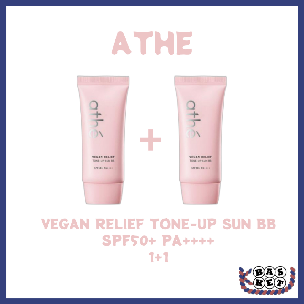 [Athe] Athe Vegan Relief Tone-Up Sun BB (SFP50 + +, PA + + + +) 50ML 1 + 1 | Shopee Việt Nam