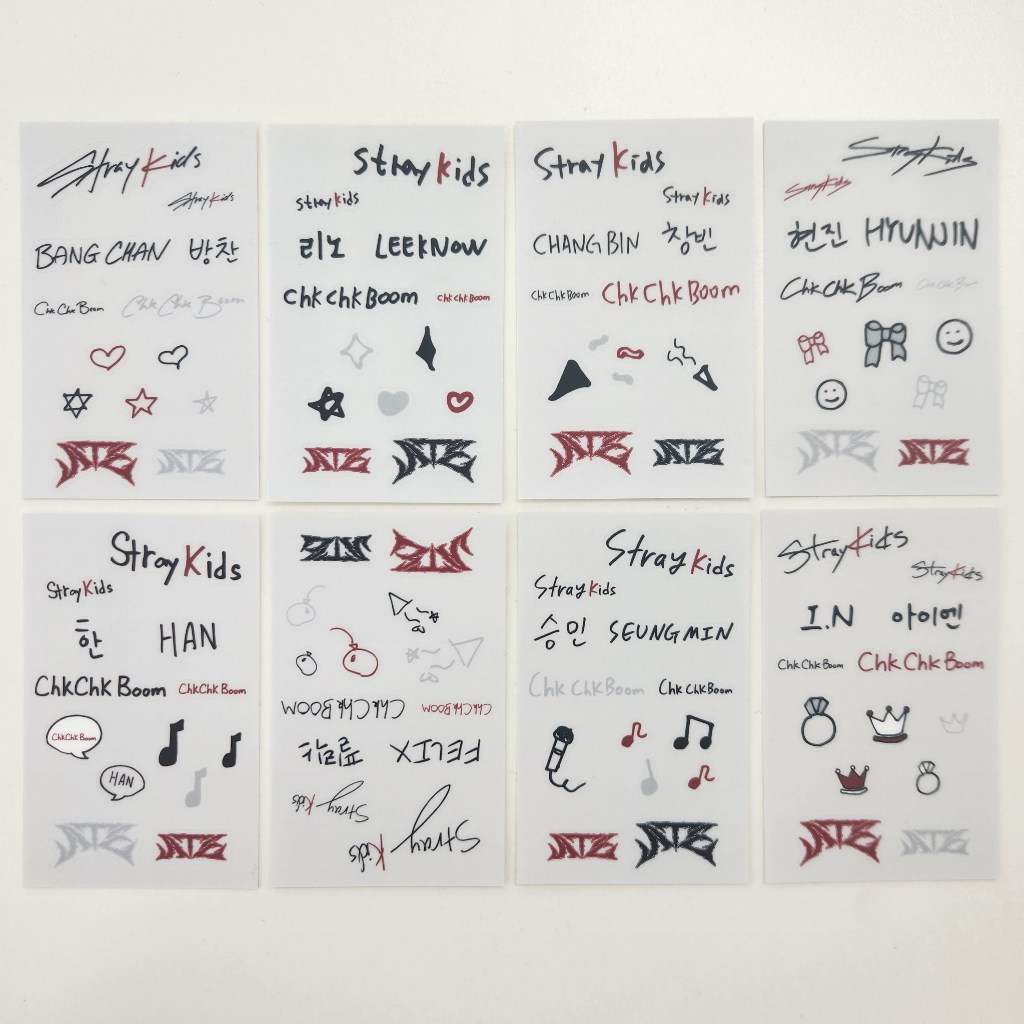 [Chính THỨC] STRAYKIDS SKZ Album ATE JYP SHOP NEMO Ver STICKER Set ...