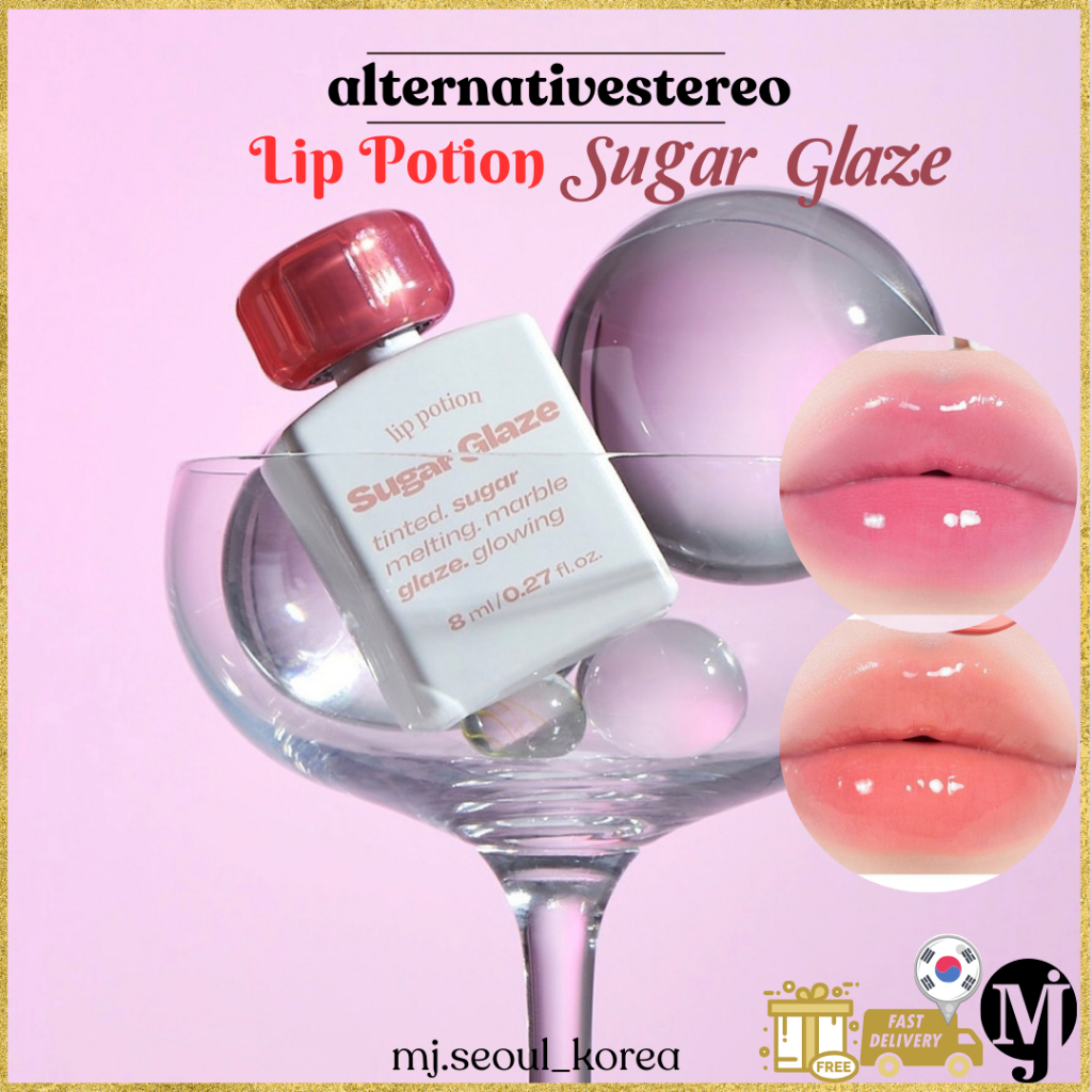 Alternativestereo Lip Potion Suagr Glaze Gloss + Tint | Shopee Việt Nam