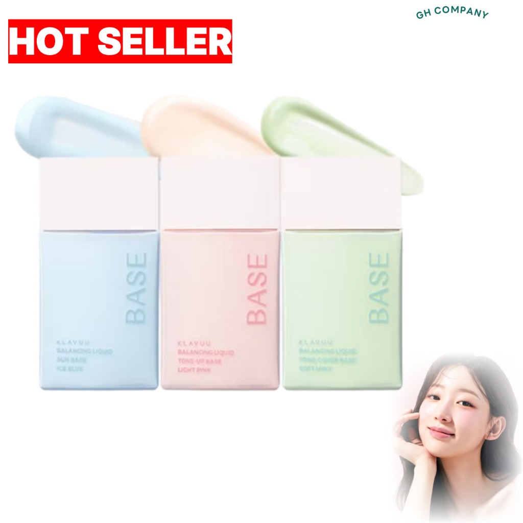 KLAVU Balancing Liquid Base 30 ml – Tone ‐ Up / Tone ‐ Cover / Sun Base ...