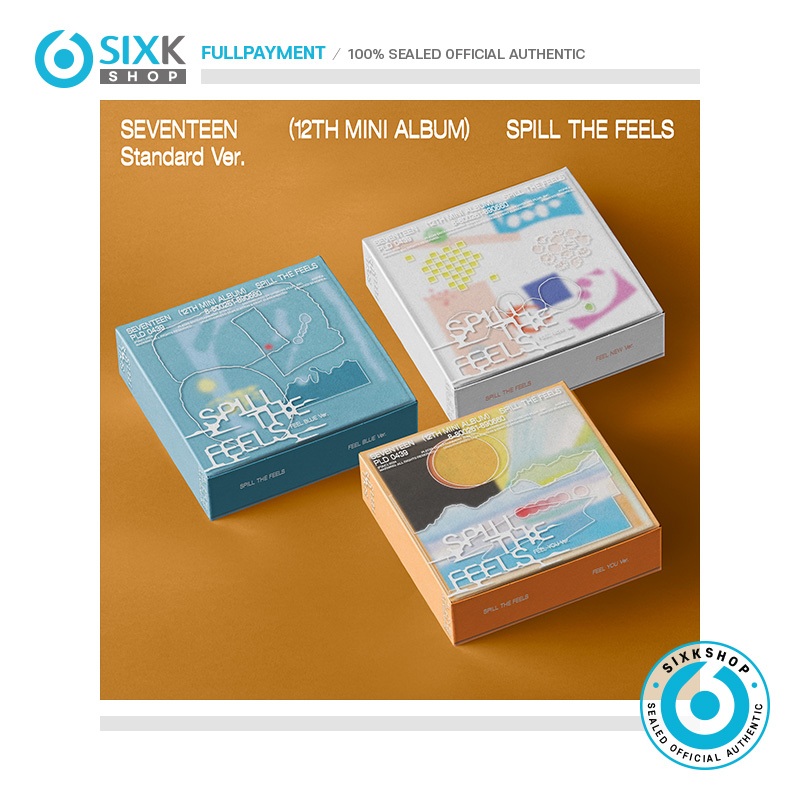 (POB) SEVENTEEN 12th Mini Album SPILL THE FEELS | Shopee Việt Nam