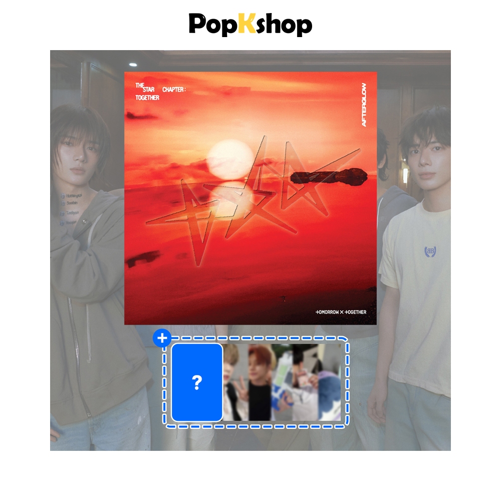 [Quà TẶNG] TXT 4th Full Album [ The Star Chapter : TOGETHER ] Afterglow Ver | Shopee Việt Nam