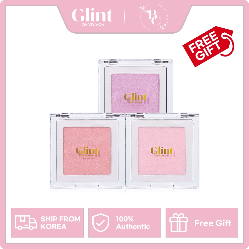 Phấn Má Hồng [Glint by VDIVOV] Baked Blush 2.4g | 3Màu | Shopee Việt Nam