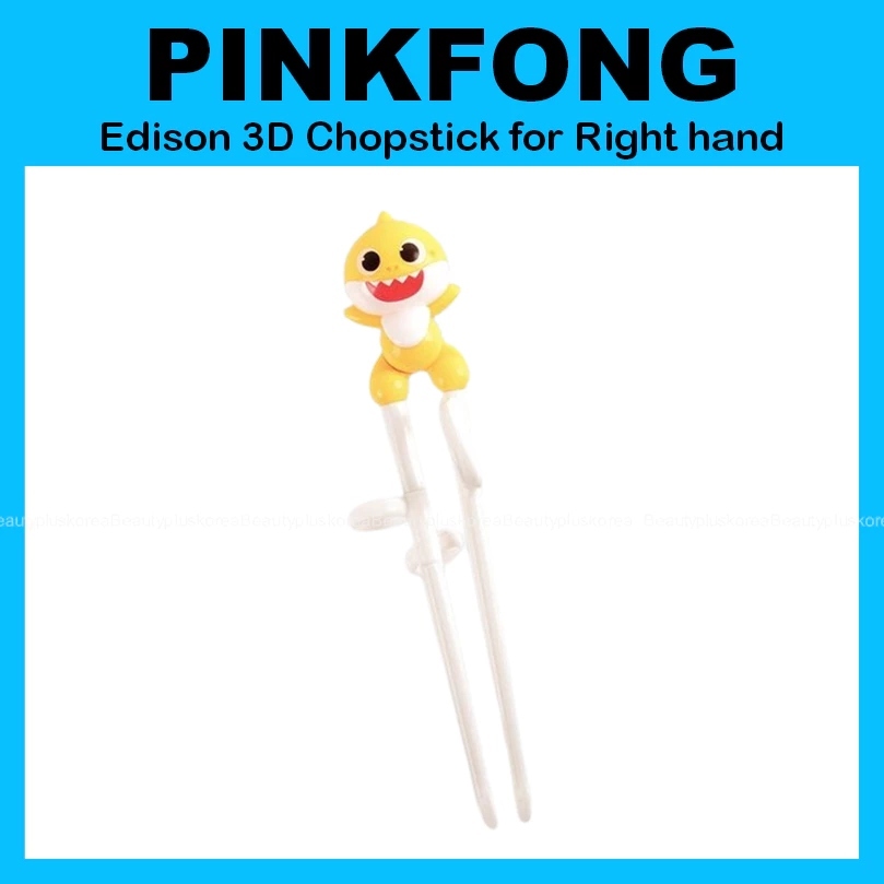 [Hồng] Đũa 3D Baby Shark Edison cho tay phải | Shopee Việt Nam
