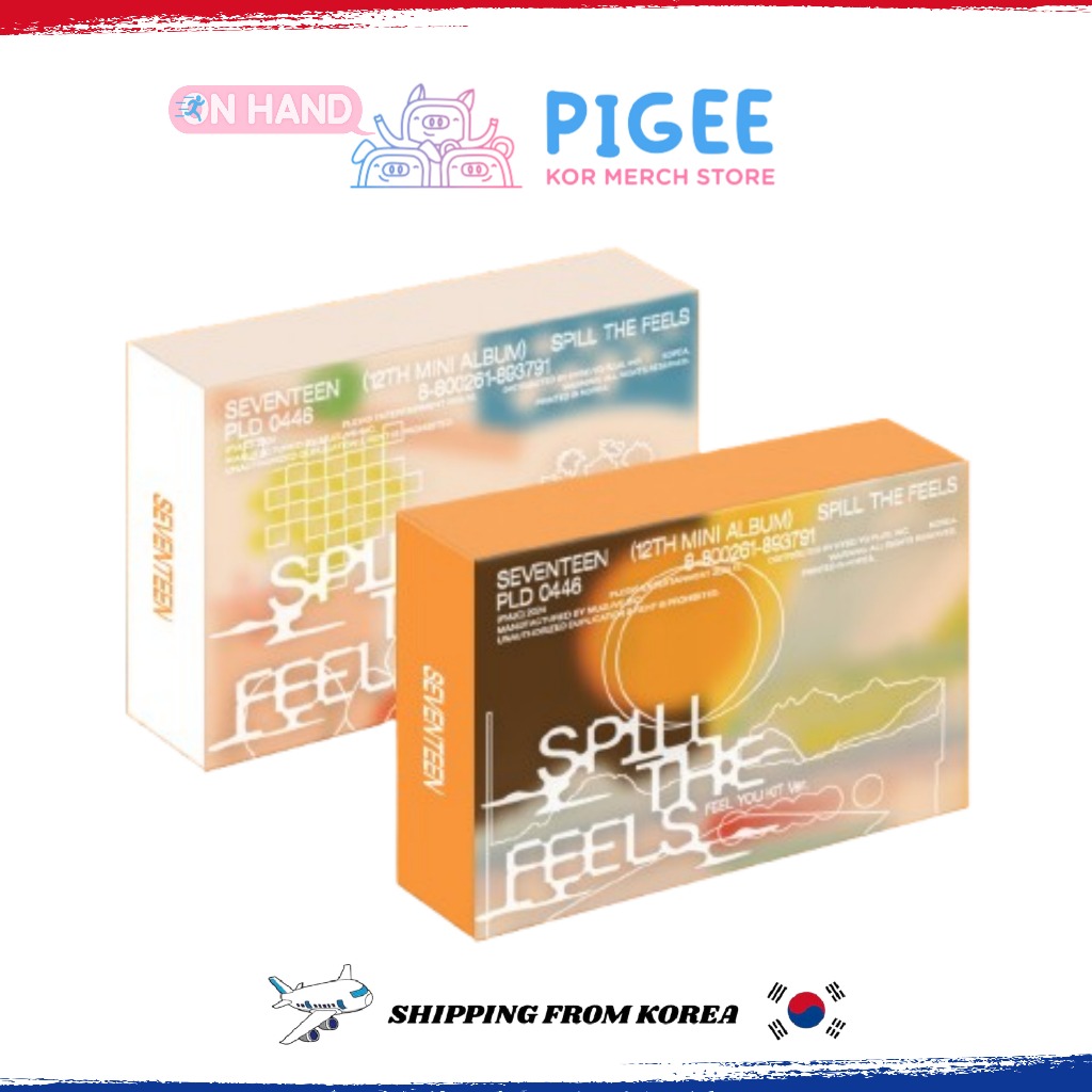 SEVENTEEN - [ SPILL THE FEELS ] 12TH MINI ALBUM (KIT Ver.) | Shopee Việt Nam