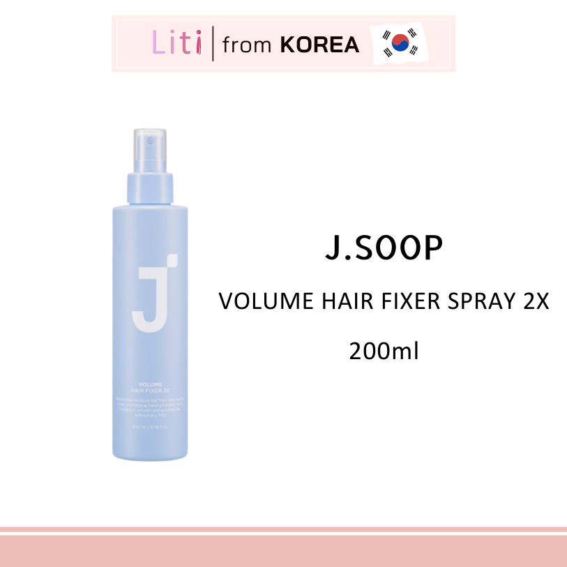 [J.SOOP] Xịt tóc giúp tạo kiểu, giữ nếp, cung cấp độ ẩm cho tóc J.SOOP ...
