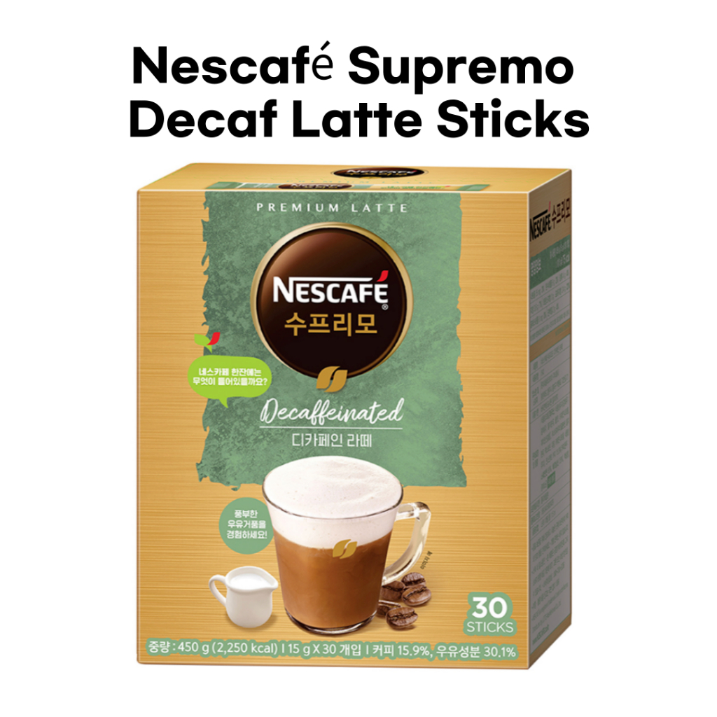 Nescafe Supremo Decaf Latte - Cà phê hòa tan cao cấp | Shopee Việt Nam
