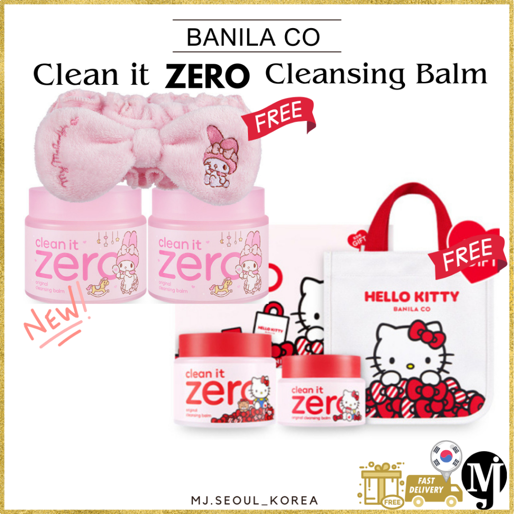 Banila CO Hello Ketty My melody Clean It Zero Cleaning Balm 180ml | Shopee Việt Nam