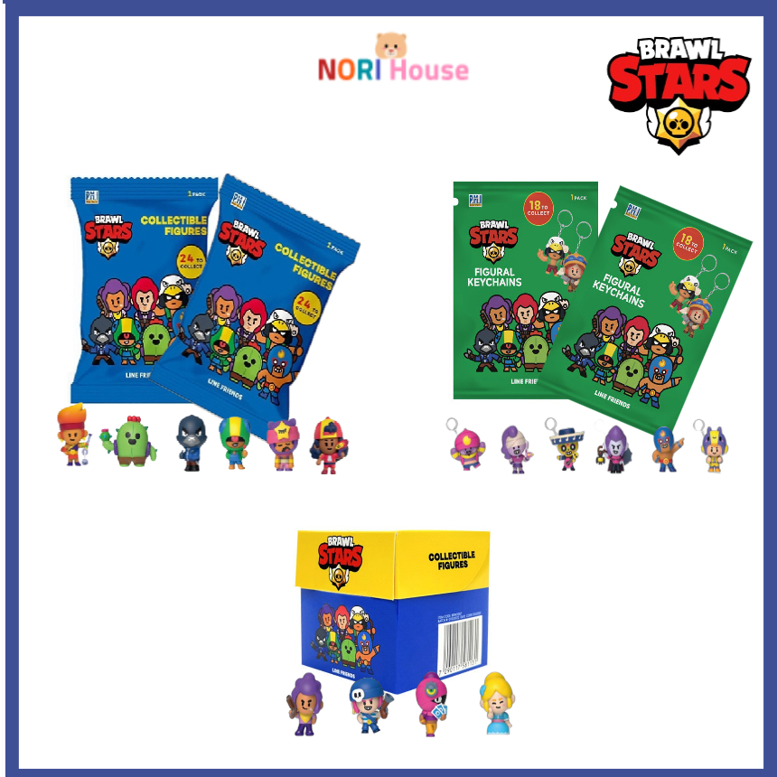 Line Friends Brawl Stars Nhân Vật Sưu Tầm 1 Gói | Shopee Việt Nam