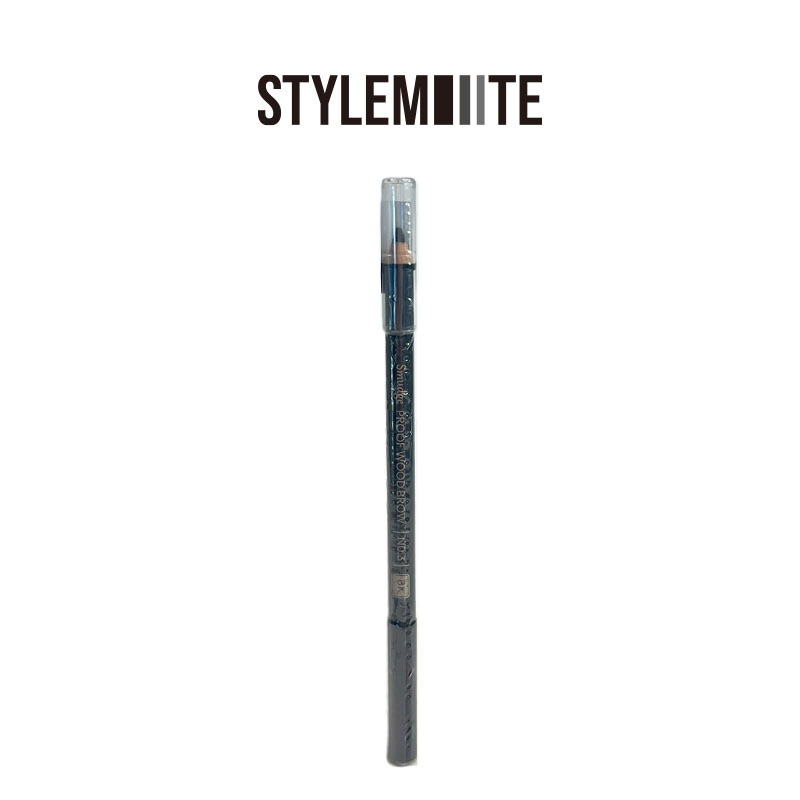 MISSHA Smudge Proof Wood Brow Pencil - Black (3.5g) | Shopee Việt Nam