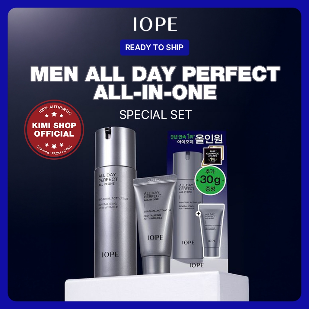[IOPE] Men All-in-One Perfect 120ml (+ 30ml) | Shopee Việt Nam