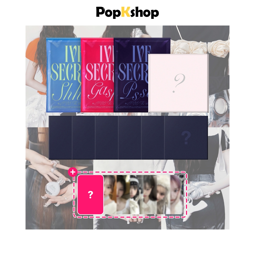 [Quà TẶNG] IVE 4th EP Album [ IVE SECRET ] STANDARD / LOVED IVE / DIGIPACK Ver | Shopee Việt Nam