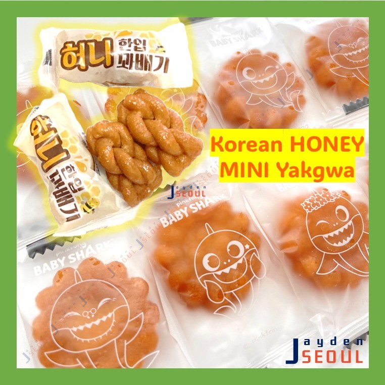 SERIES SNACK HÀN QUỐC | Mật ong Hàn Quốc mini Yakgwa | Shopee Việt Nam
