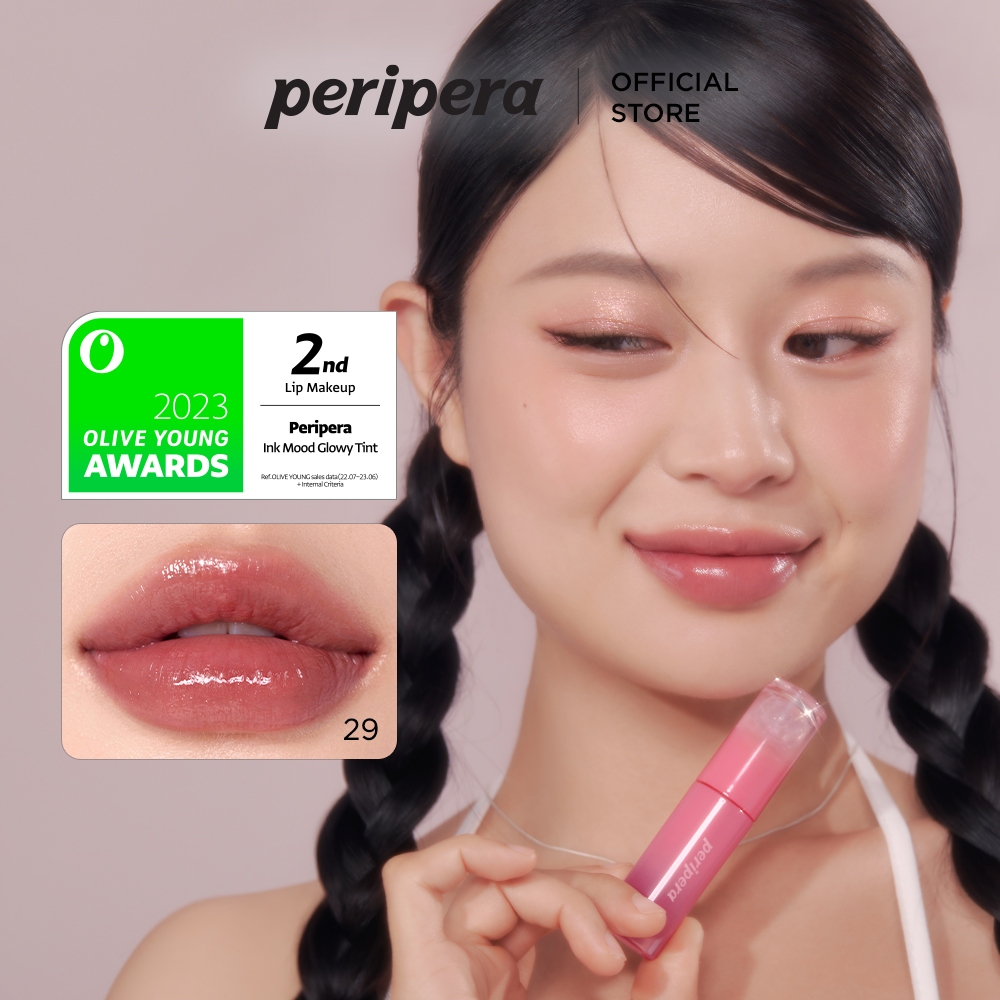 [PERIPERA] Son tint Màu Sắc Tươi Sáng Dưỡng Ẩm Cho Môi Son Tint Bóng ...