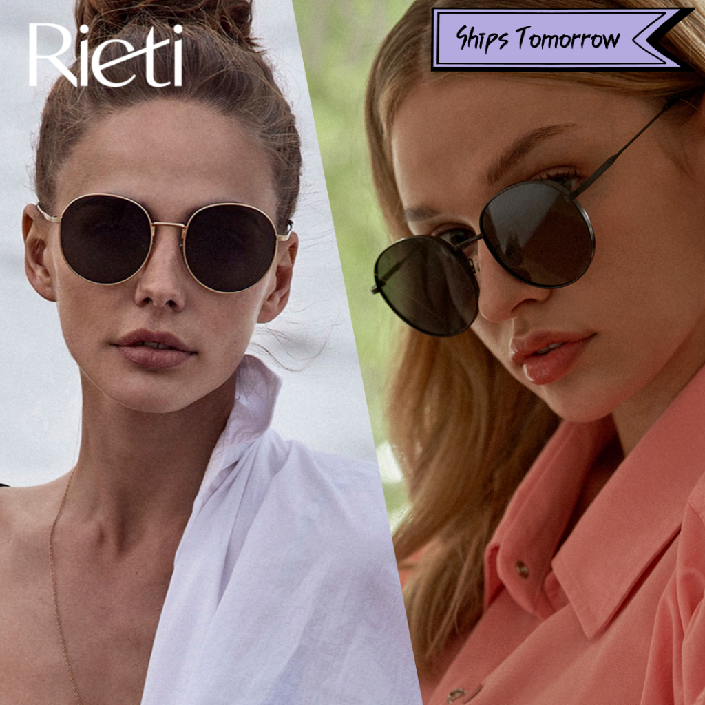 RIETI GEMELLI RT E6008 Kính râm sang trọng hiện đại 2 màu | Shopee Việt Nam