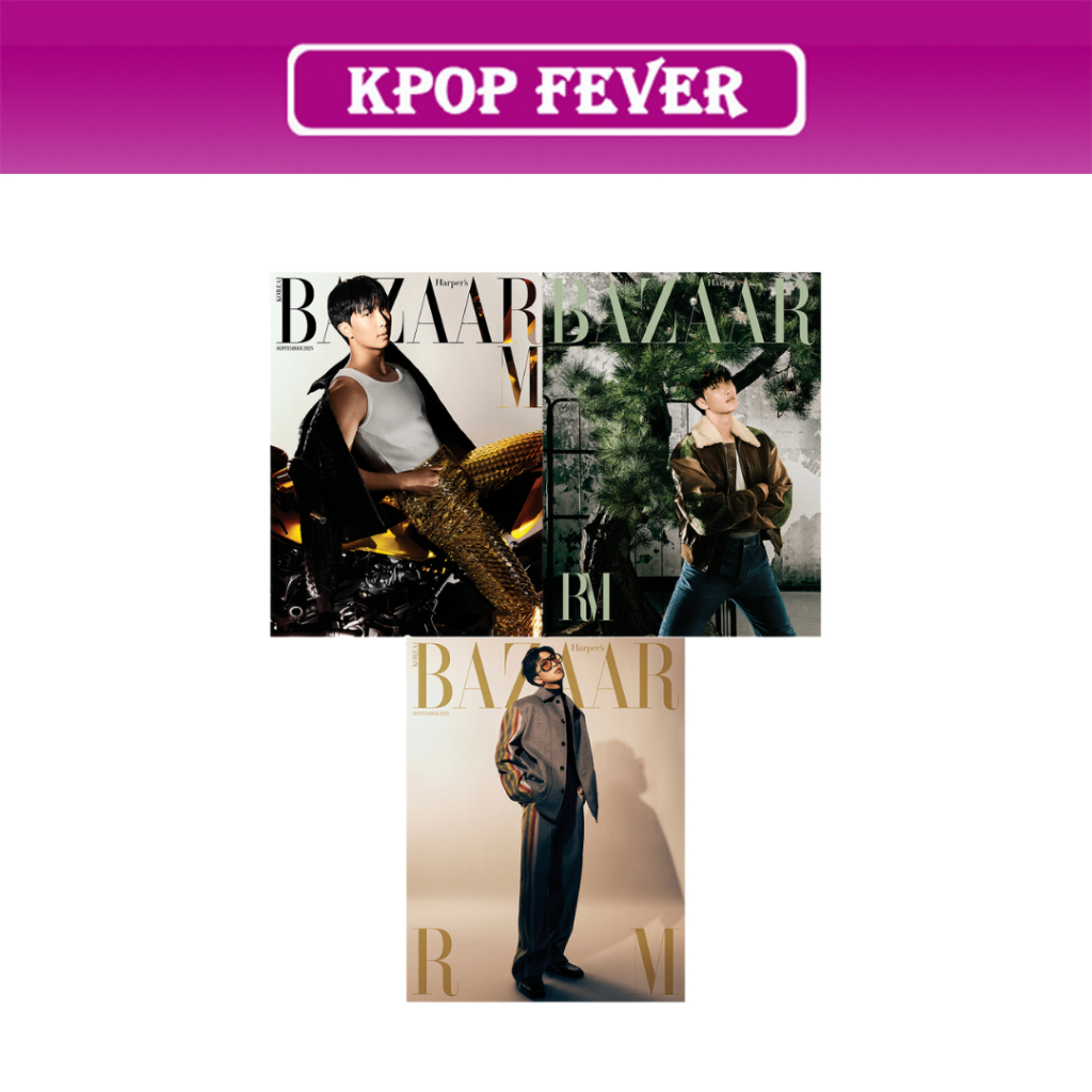 BTS RM Harper’s BAZAAR 2025.09 Magazine | Shopee Việt Nam