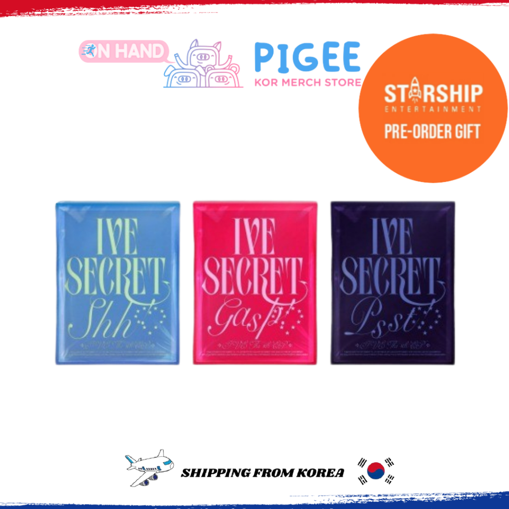 [POB] IVE - [ IVE SECRET ] 4TH EP | Shopee Việt Nam