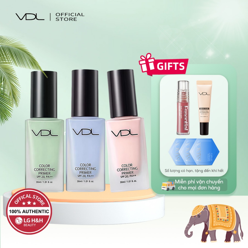 Kem Lót VDL 30ml – Kiềm Dầu, Làm Mờ Lỗ Chân Lông, Chỉnh Màu Da, Mát Da Nhờ Tinh Dầu Bạc Hà – Phù ...