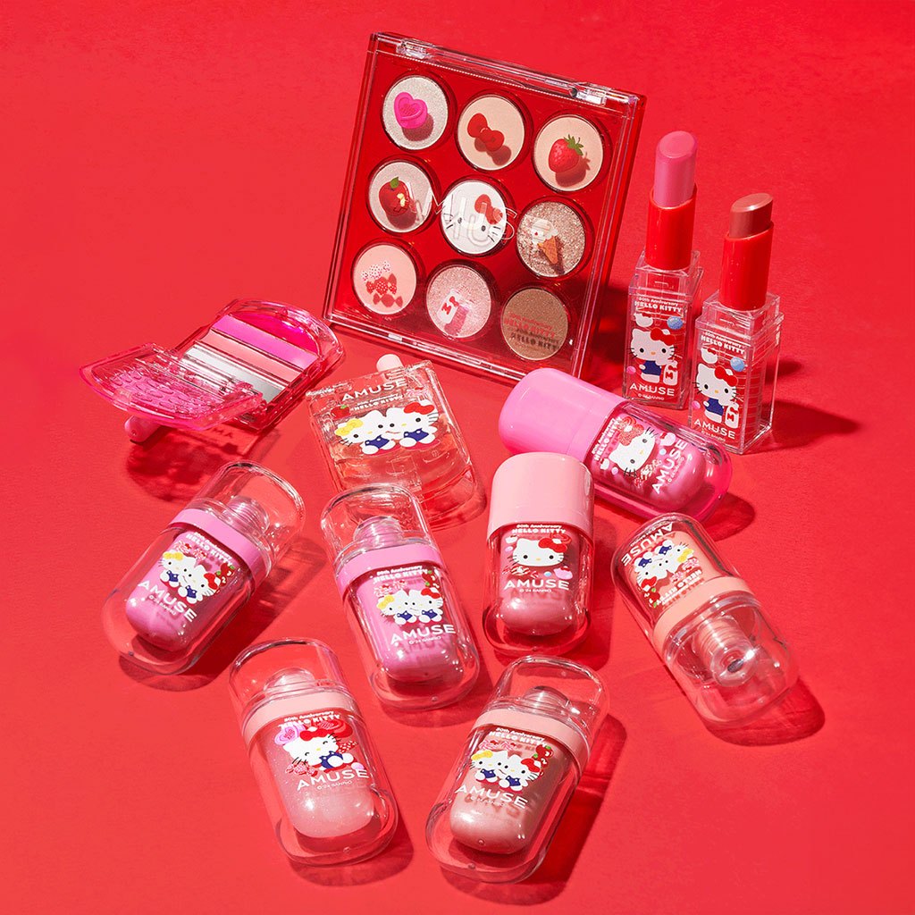 [Amuse] Lip & Cheek Mirror Ceramic Cushion Foundation Lip & Cheek Lip ...